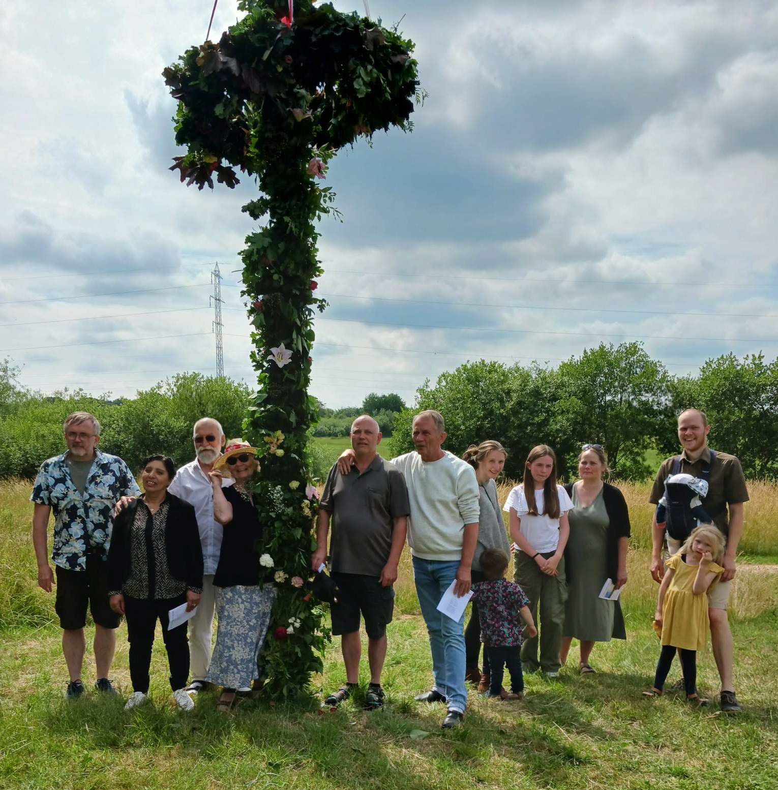 Traditionen med majstang - Børglumparken